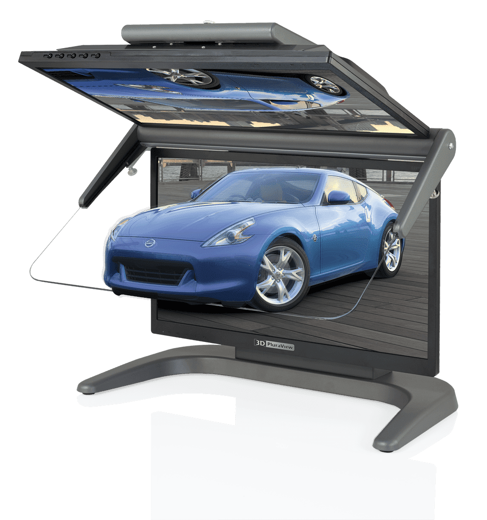 3D Pluraview - Beam Splitter Technology, Passive 3D-stereo display