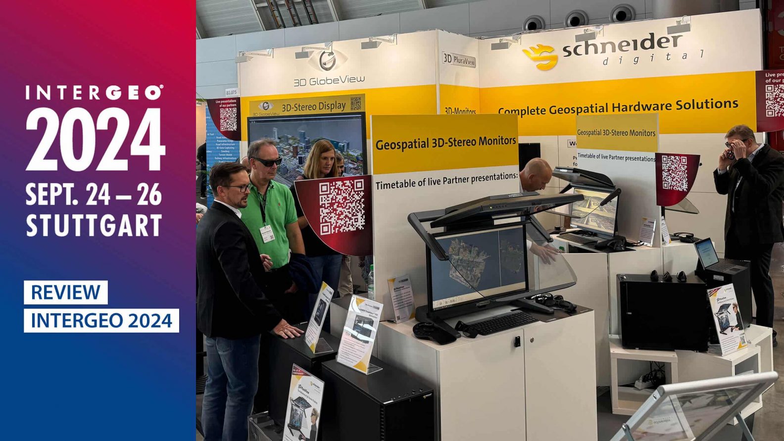 Review INTERGEO 2024: Live presentations by our software partners ...