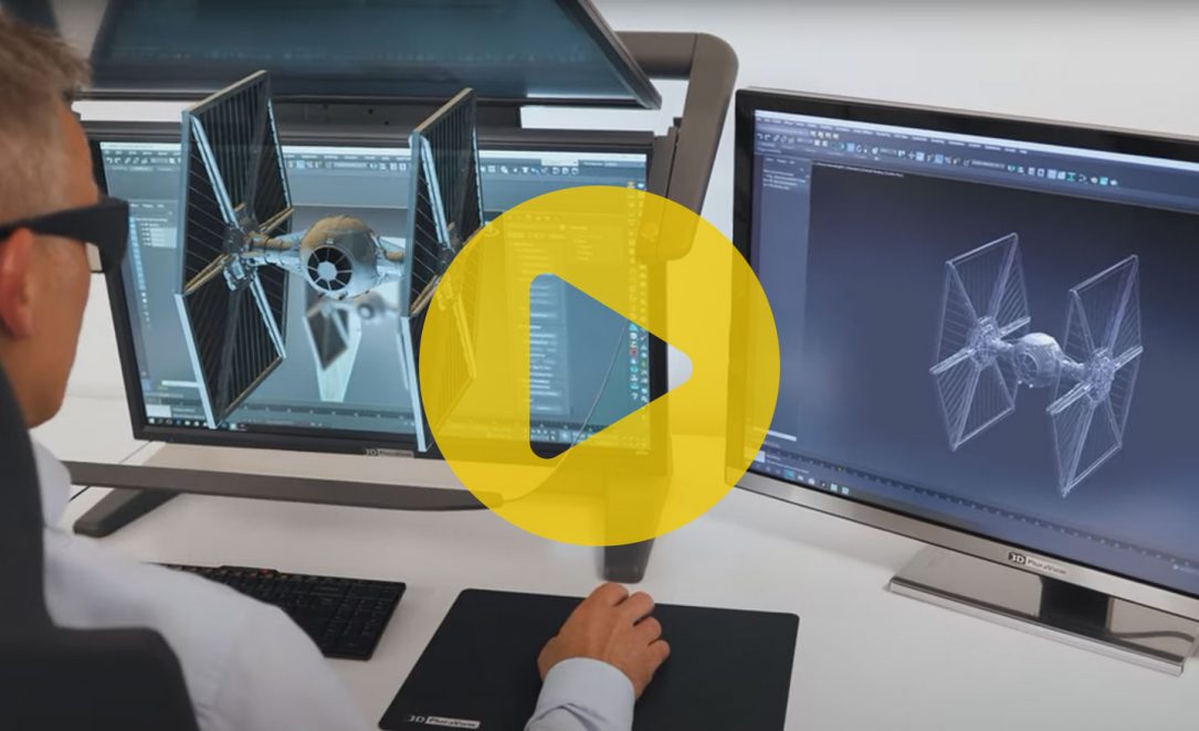 Passive 3D stereo monitor for CGI and DCC applications - 3D PluraView ...